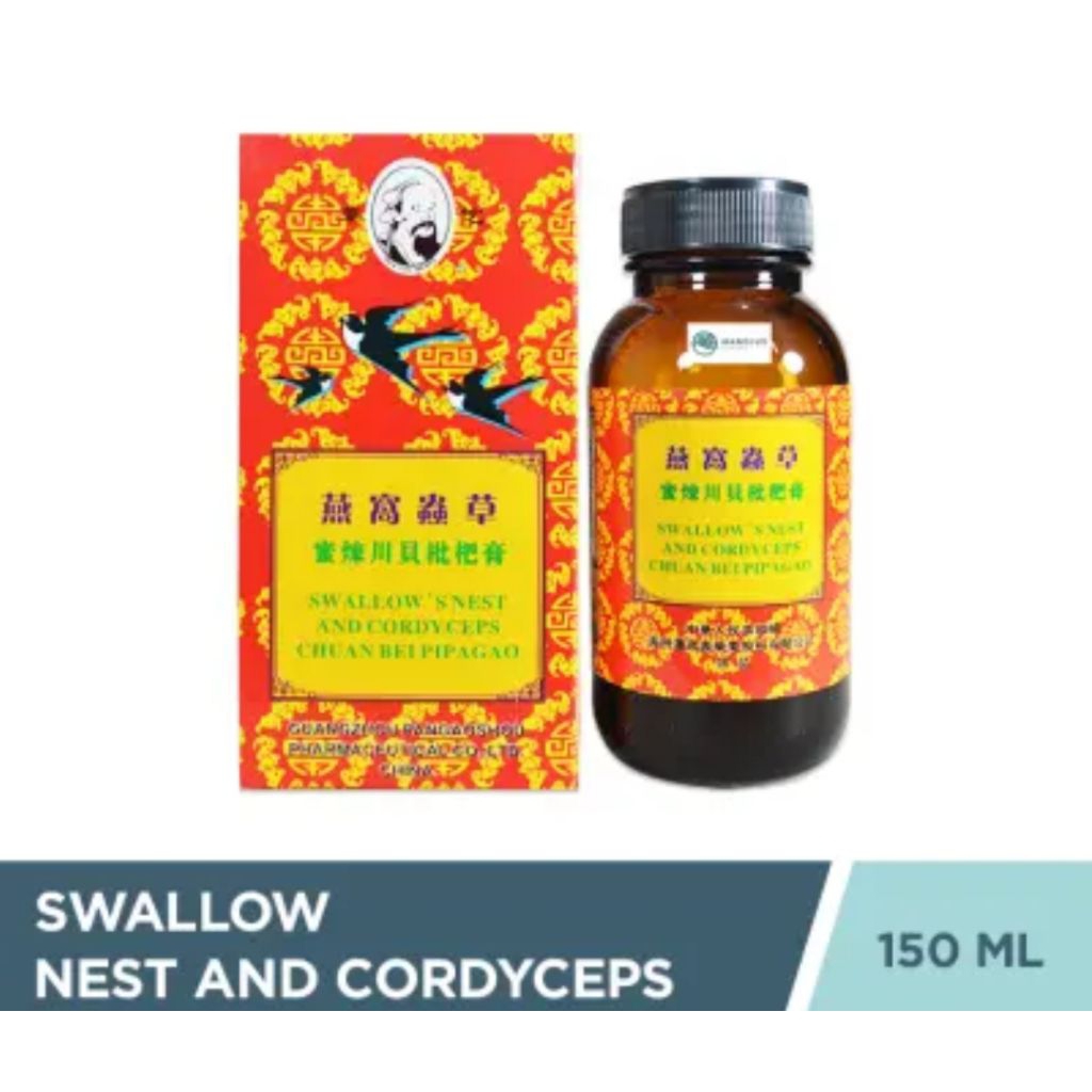 Jual Swallows Nest and Cordyceps Chuanbei Pipagao 150 ml | Shopee Indonesia