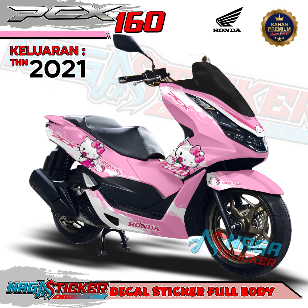 Jual DecalSticker Motor Full Body HONDA PCX 160 2021 Motif ...