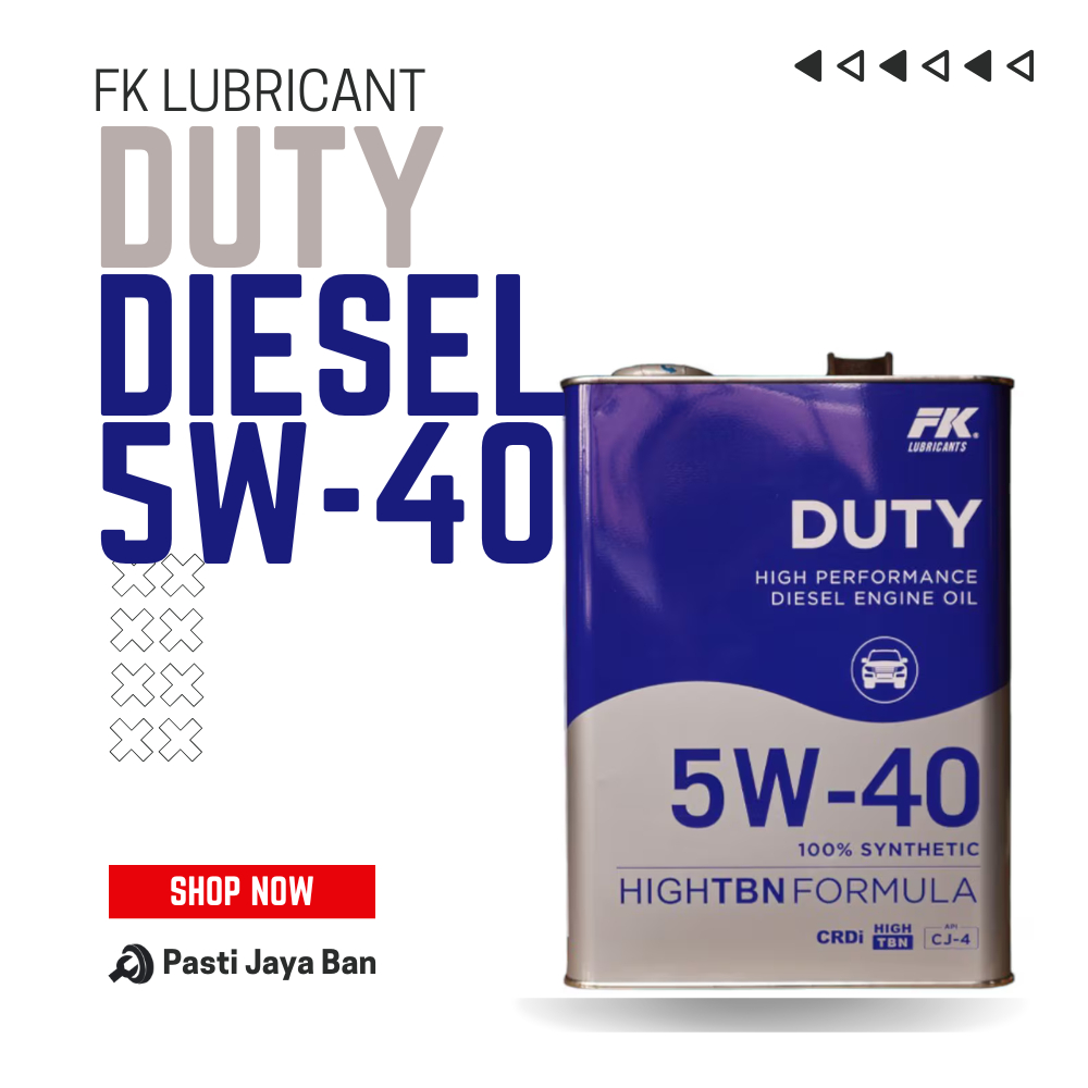 Jual OLI FK LUBRICANT DUTY DIESEL 5W-40 GALON 4 LITER | Shopee Indonesia