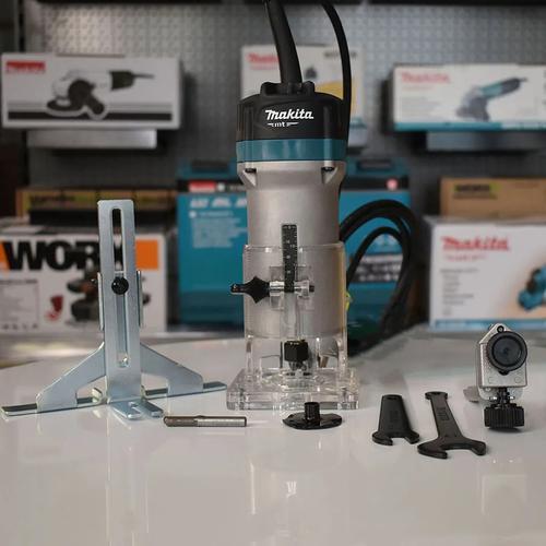 Jual Mesin Router Trimmer Alat Pengukir Kayu 6.35mm Makita X Mikayo ...