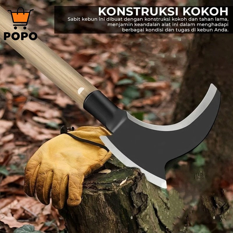 Jual Asli Alat Perkebunan /Ukuran besar Alat Sabit Kapak Ganda Baja ...