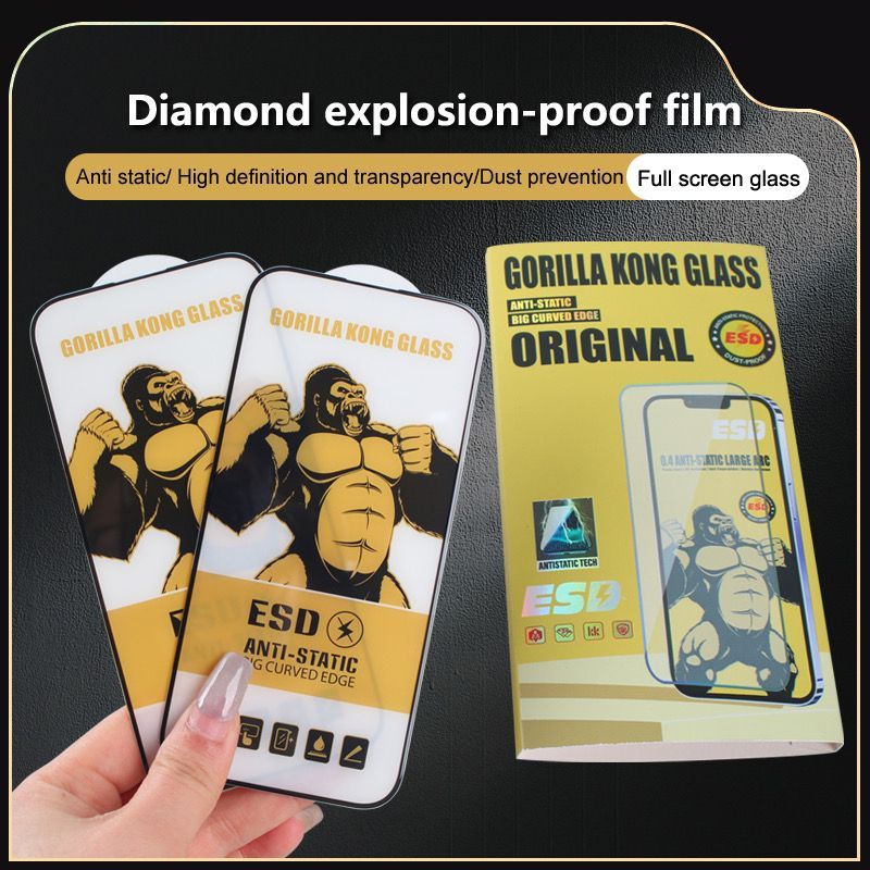 Jual Premium Anti Stat*c Esd Tempered Glass Iphone 6 7 8 6+ 7+ 8+ X Xr ...