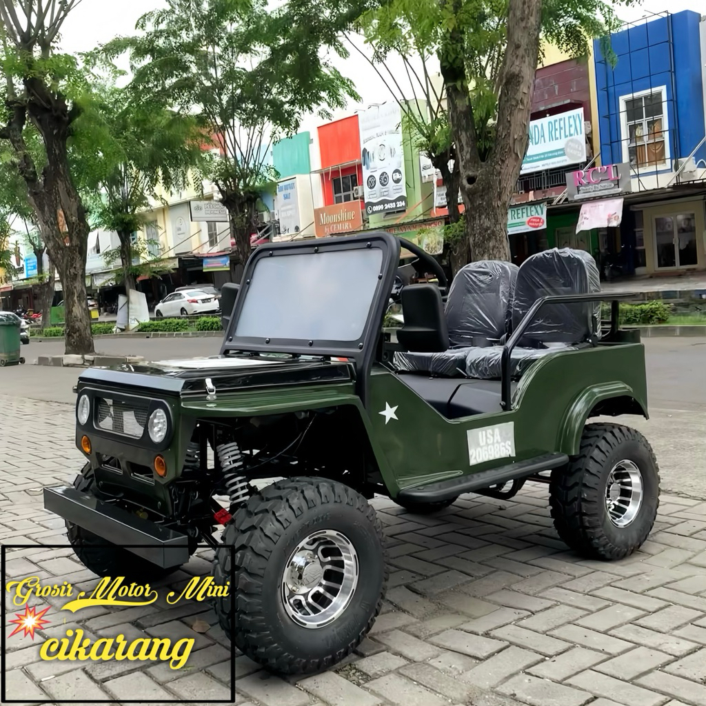 Jual JEEP MINI 150CC MATIC MESIN 4TAK RING 8 | Shopee Indonesia