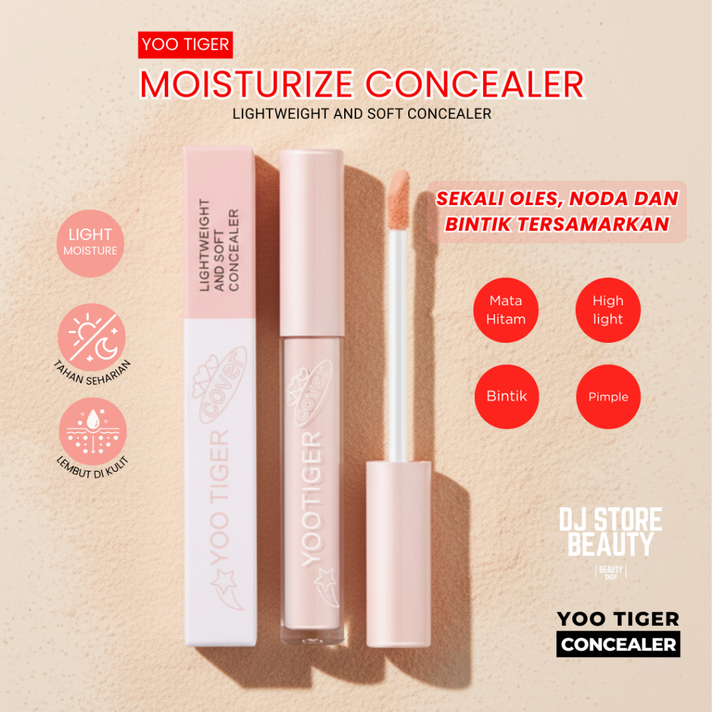 Jual [ CONCEALER ] YOO TIGER Lightweight and Soft Concealer Menutupi ...