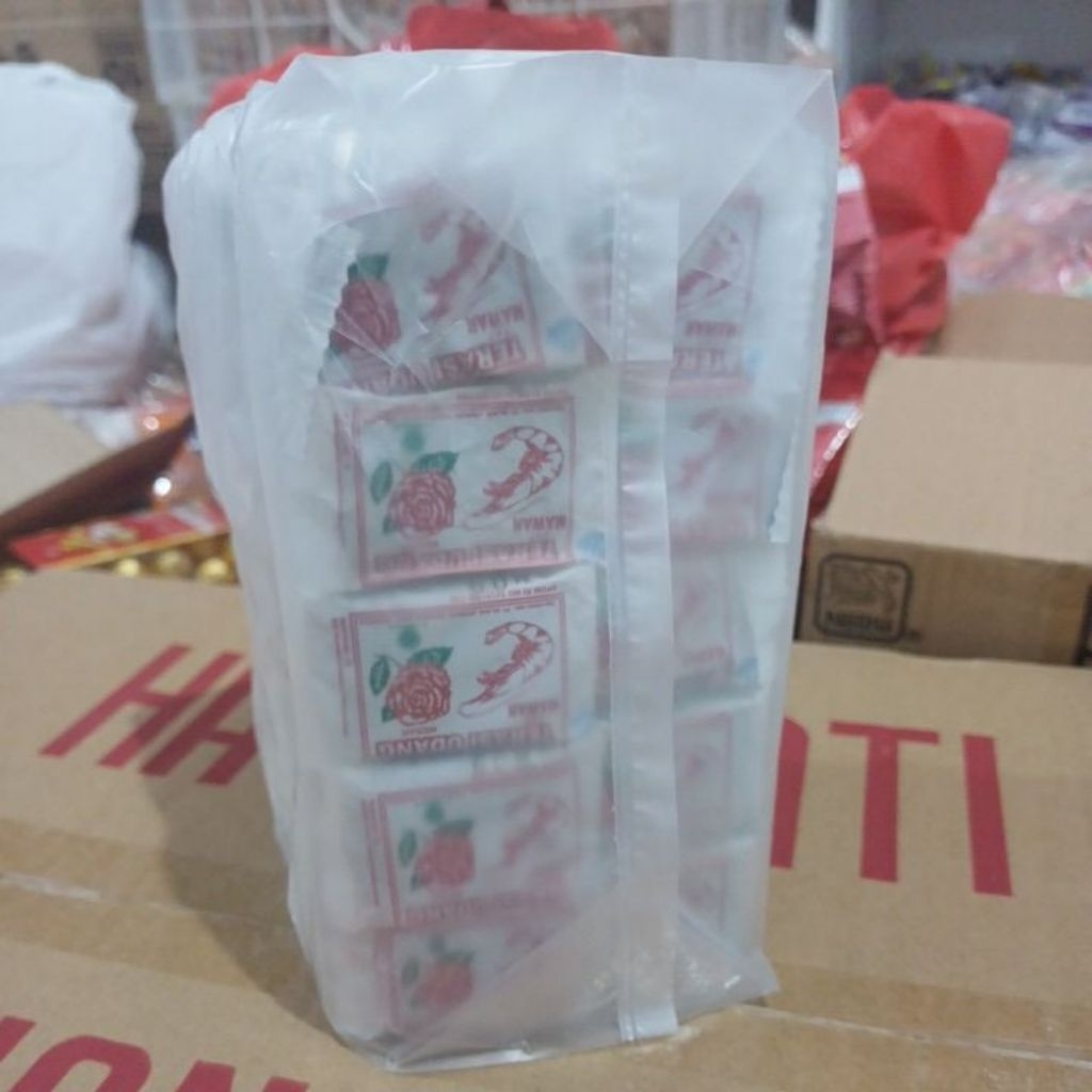 Jual terasi udang cap mawar 1pack isi 10papan | Shopee Indonesia