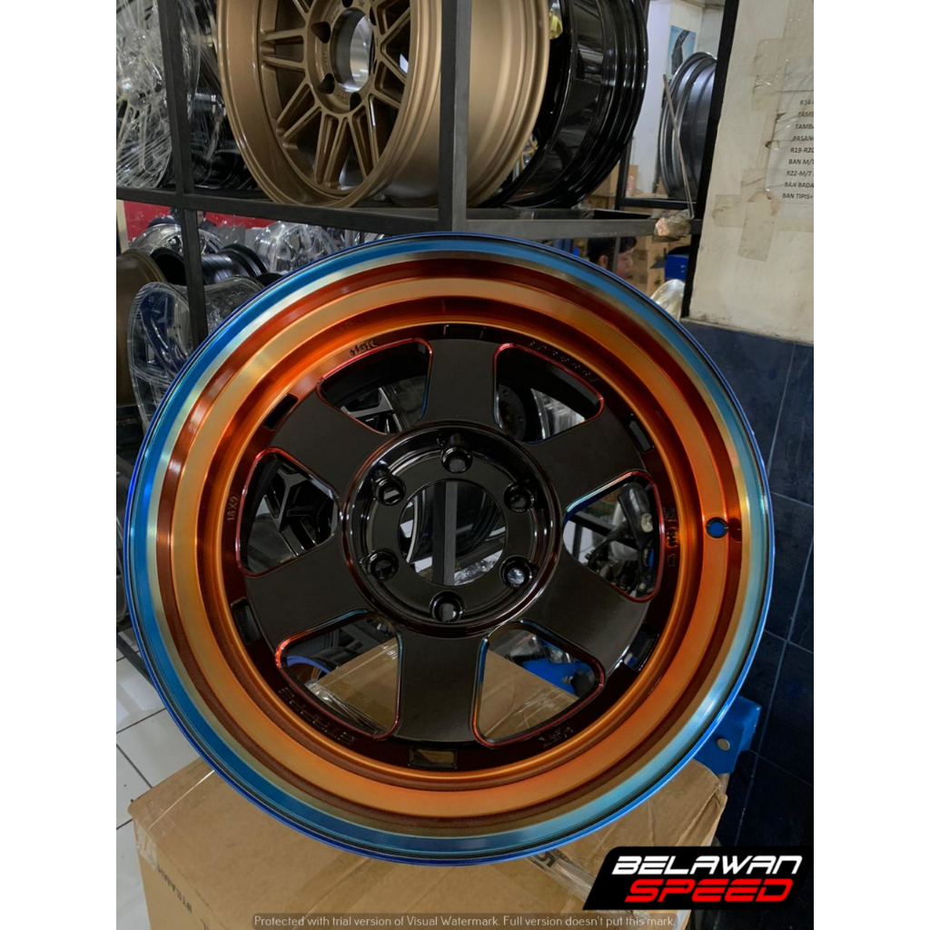Jual Rainbow Racing Wheels 18” HSR Wheel Bob para sa Pajero, Fortuner ...