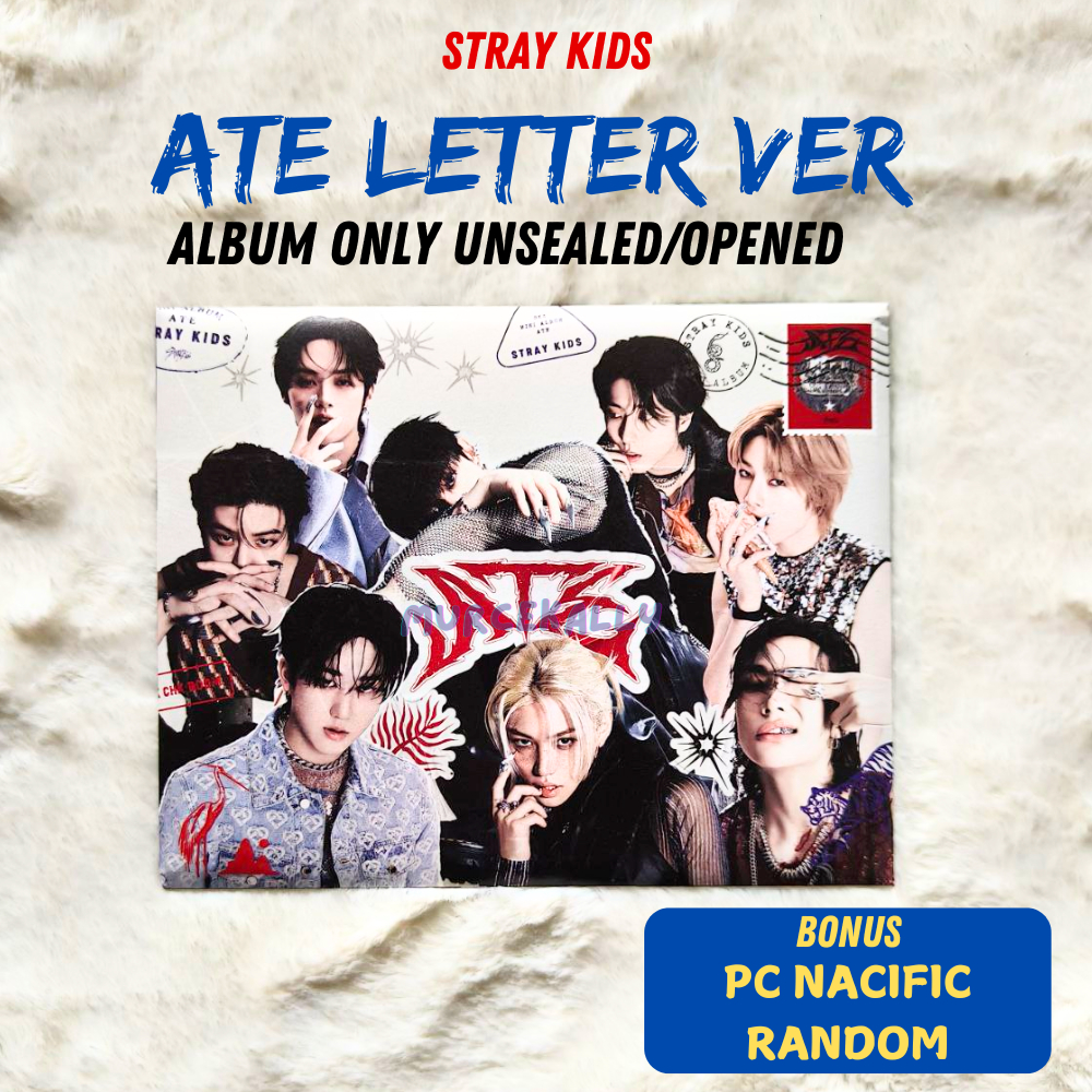 Jual [CLEARANCE SALE] [BONUS PC NACIFIC] Stray Kids ATE Letter Version ...