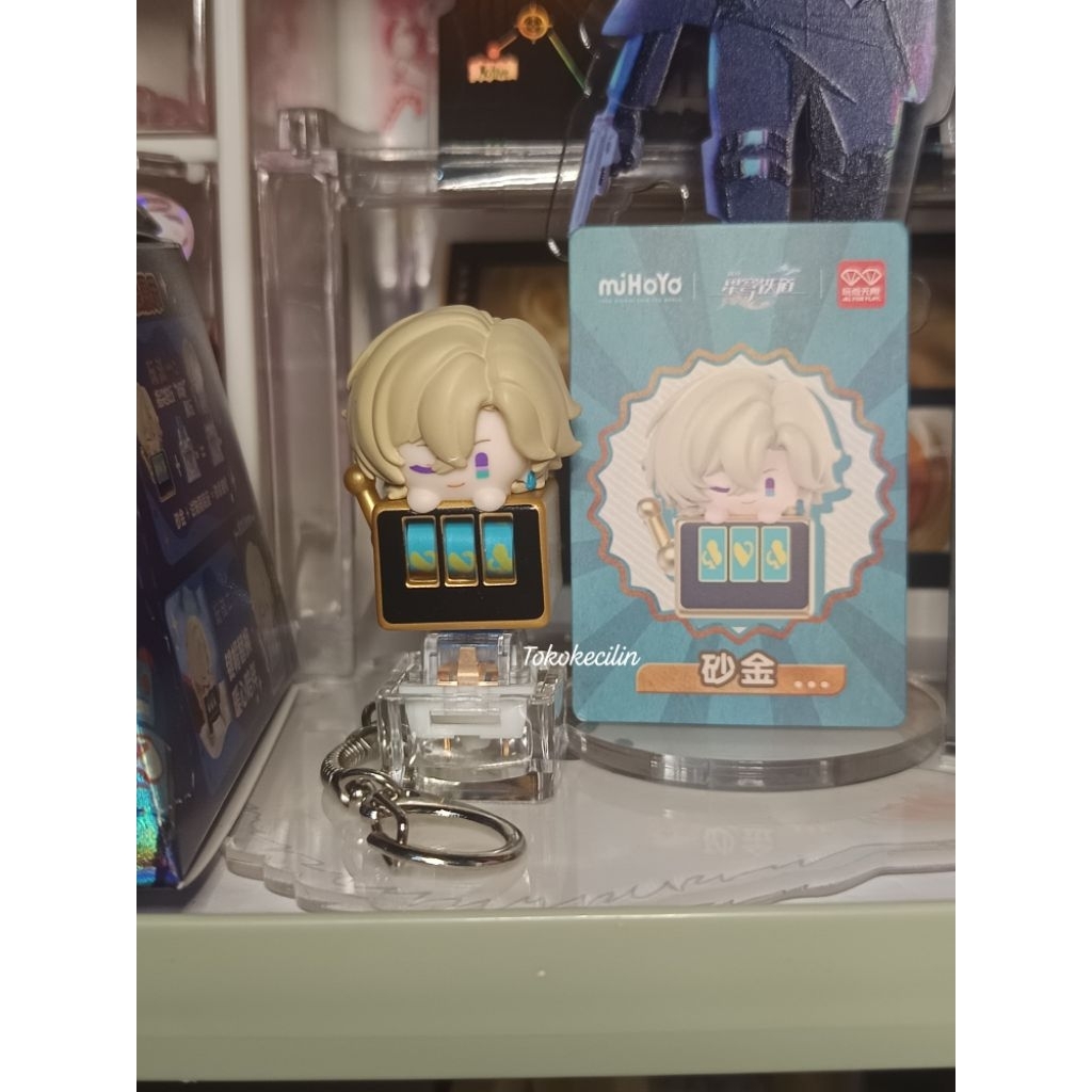 Jual READY Official merch hsr Aventurine keycap blindbox original box ...