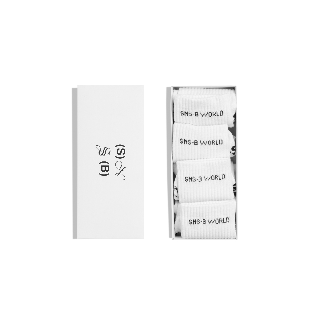 Jual SNSB WORLD | OG LOGO WHITE I SOCKS I SORRYNOTSORRY.B I SNSB ...