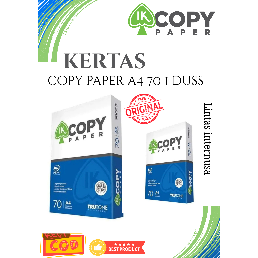 Jual COPY PAPER Kertas A4 70 gr | Shopee Indonesia