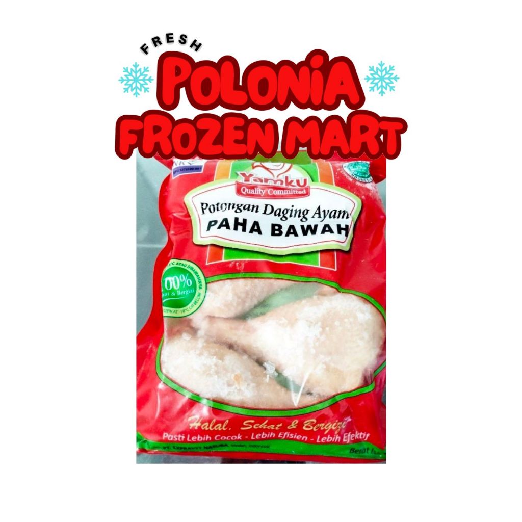 Jual Potongan Daging Ayam Yamku bagian paha bawah 500 gr Premium ...