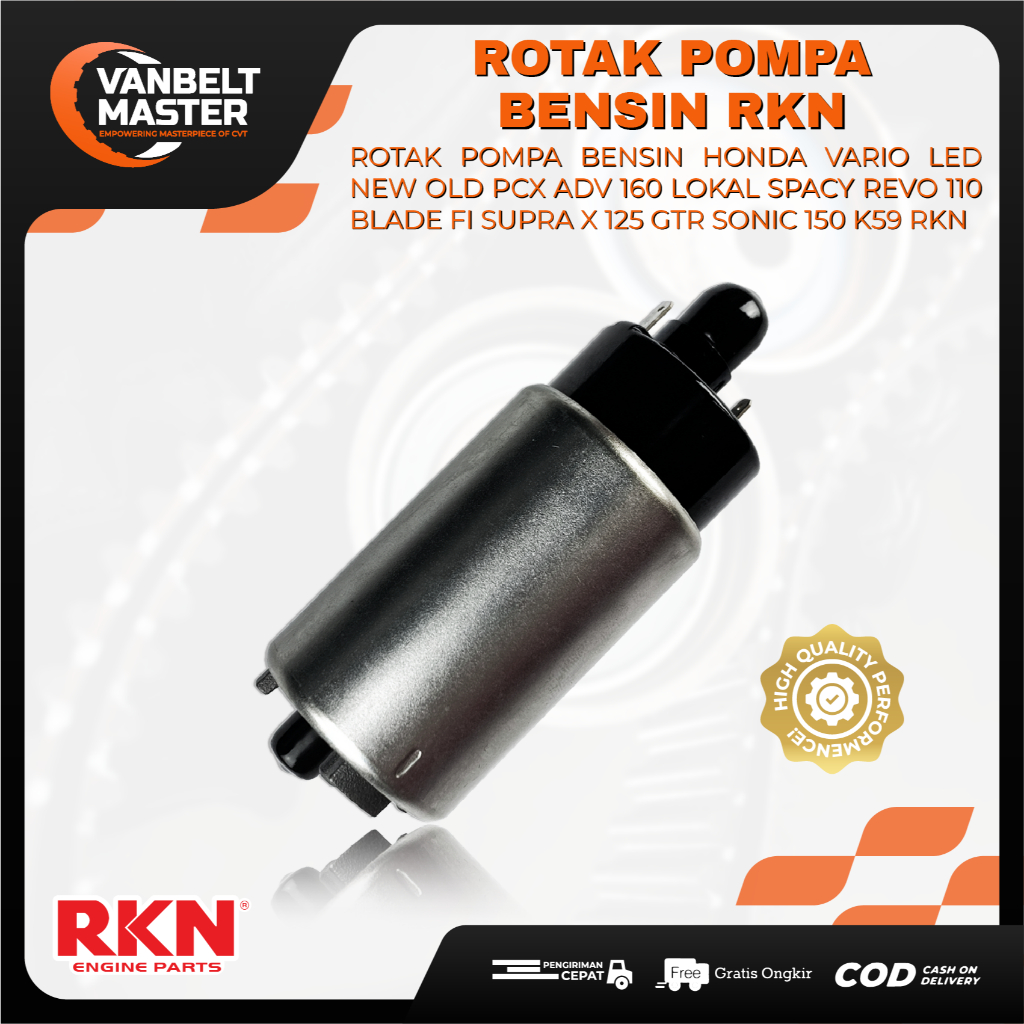 Jual RKN Rotak Fuel Pump Pompa Bensin Vario PCX ADV Spacy Sonic Supra X ...