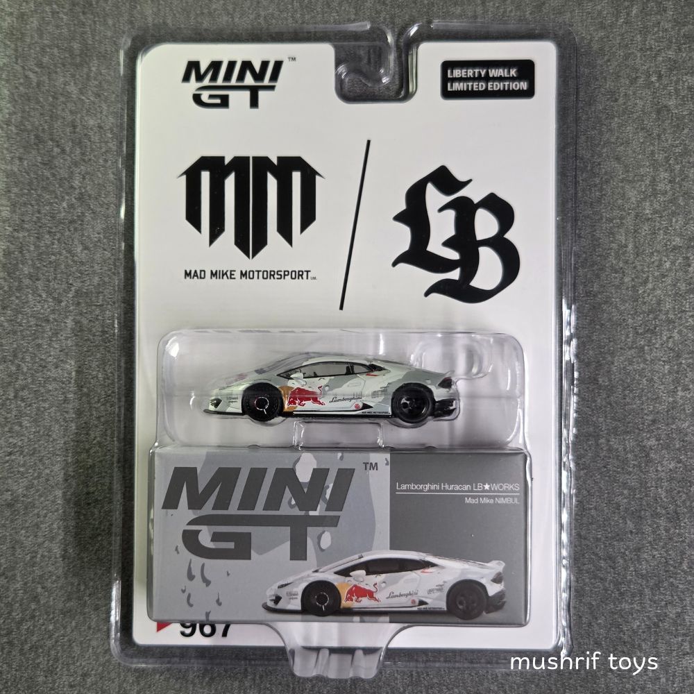 Jual MINI GT 967 1/64 Lamborghini Huracan LB Works Mad Mike NIMBUL (LB ...