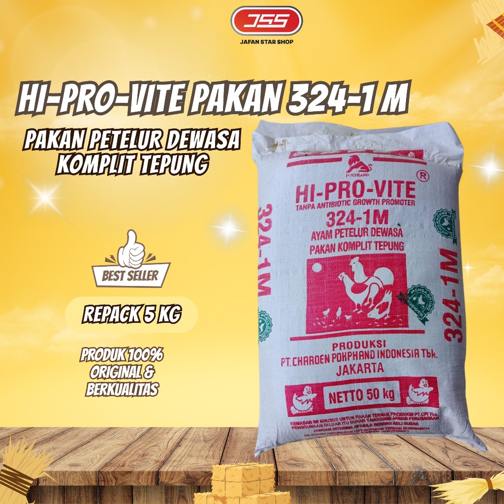 Jual Pakan Telur Ayam 324-1M 5 kg - Pakan Lengkap untuk ayam petelur ...
