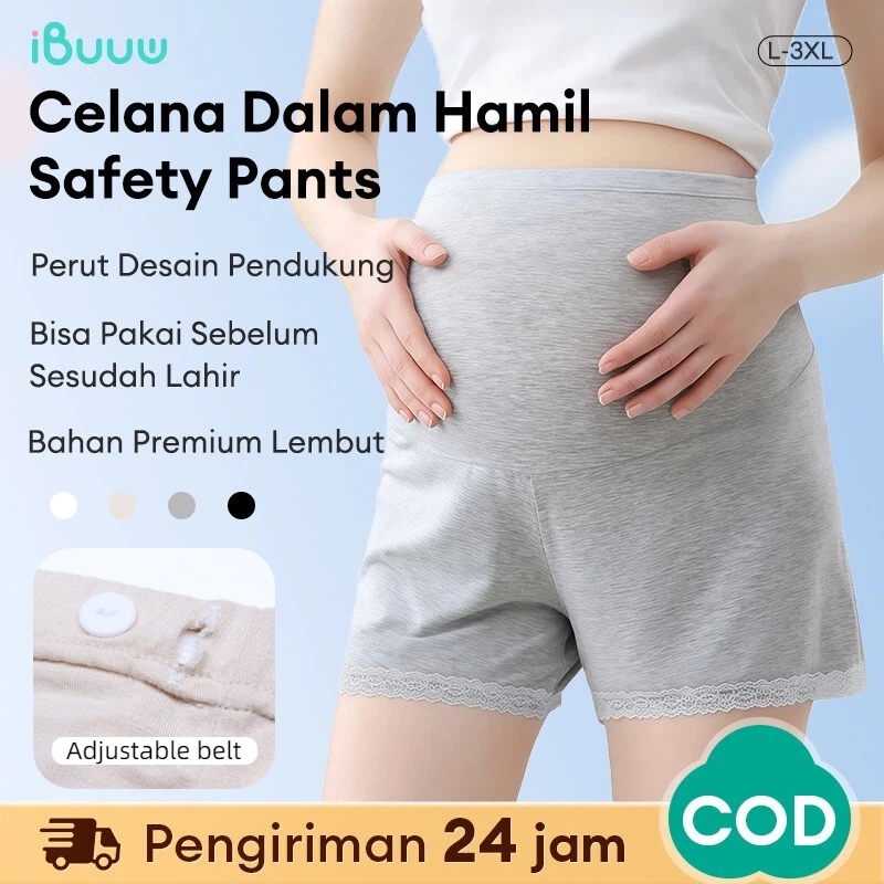 Jual Safety Pants Wajib untuk Ibu Hamil Desain High Waist & Anti ...