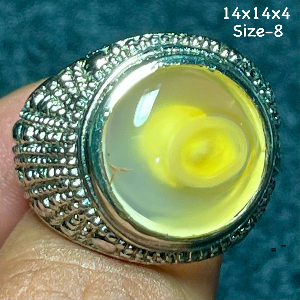 Jual Cincin Batu Akik Natural Baturaja Batu Di Dalam Batu (Asli Alam ...