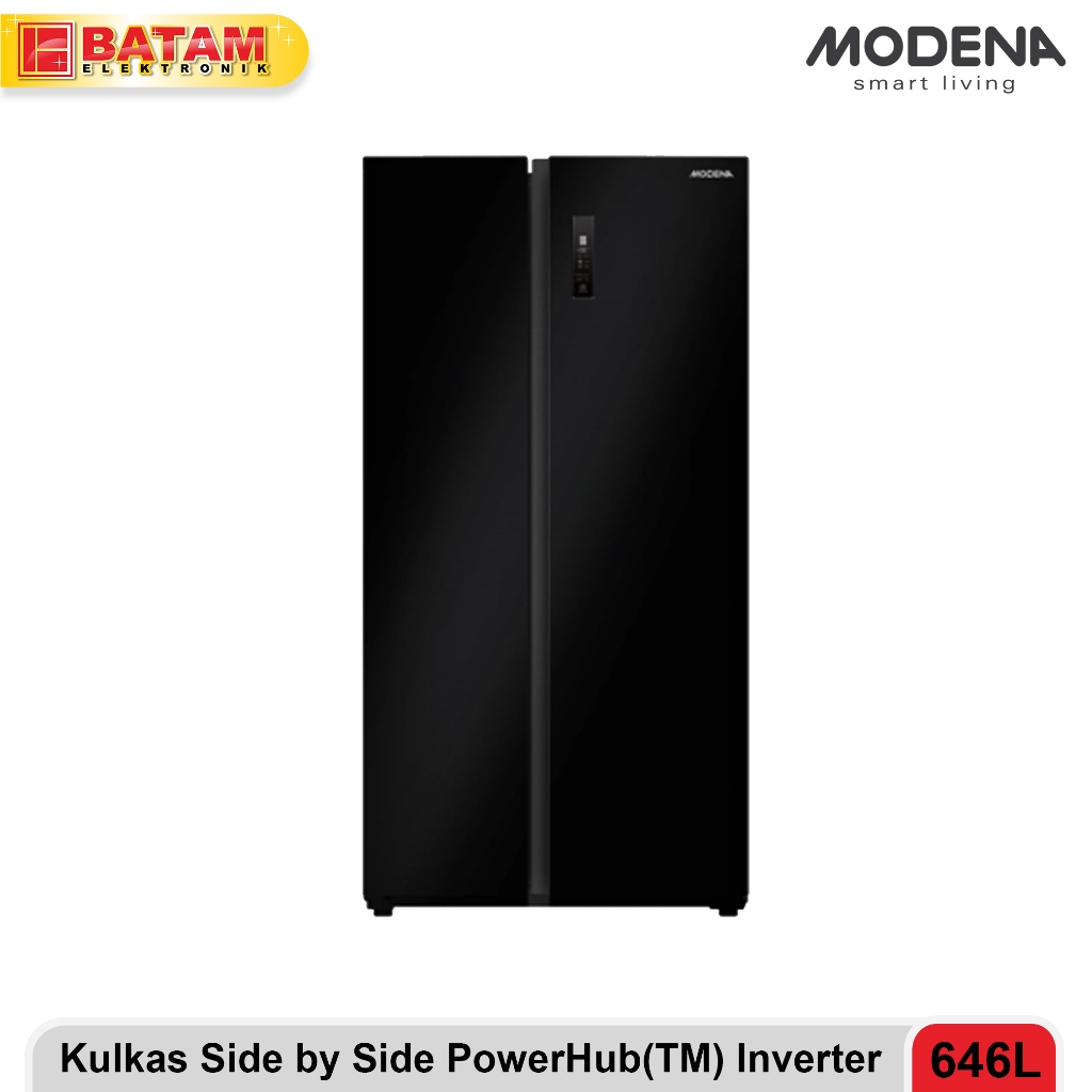 Jual KULKAS MODENA RF 6460 SABK SIDE BY SIDE | Shopee Indonesia
