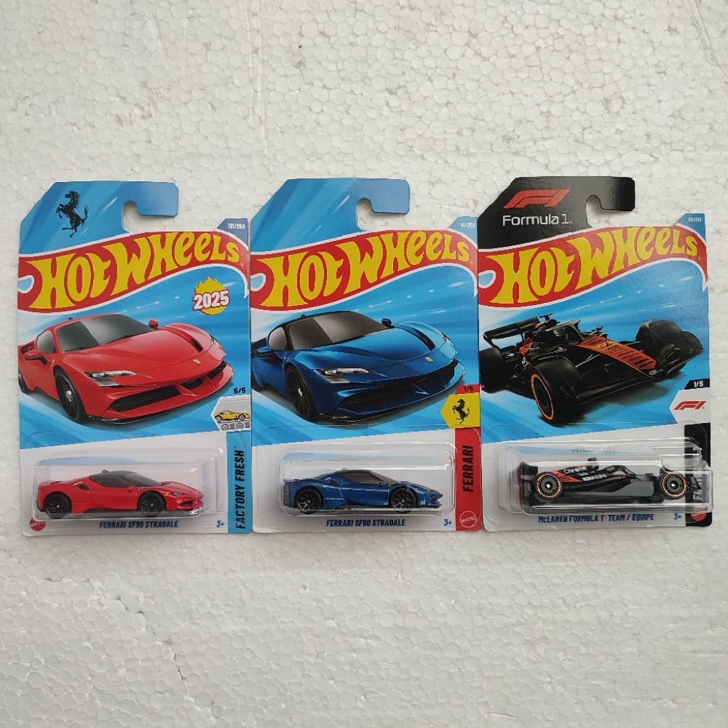 Jual HotWheels Ferrari SF90 Stradale Merah Biru - Hot Wheels Formula 1 ...