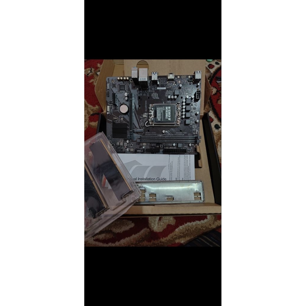 Jual GIGABYTE H610M-K DDR4 V2 + McQuest 16GB Kit ddr4 3200Mhz | Shopee ...