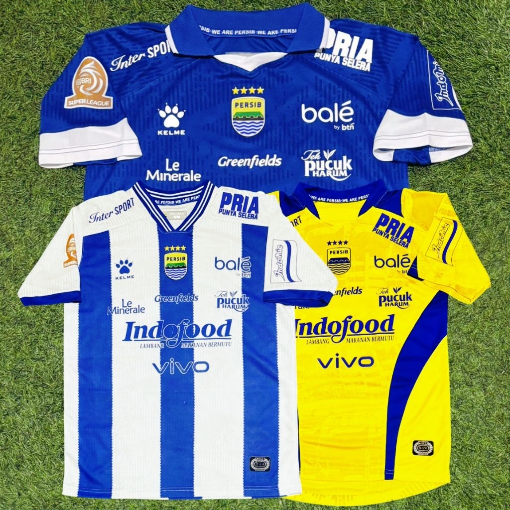 Jual Jersey Persib 2025/2026 Logo Timbul 3D | Shopee Indonesia