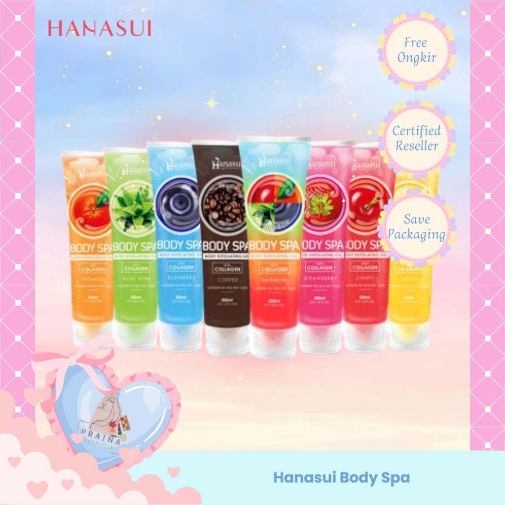 Jual Hanasui Vita Smoothies Body Spa Exfoliating Gel - VITA 8 Complex ...