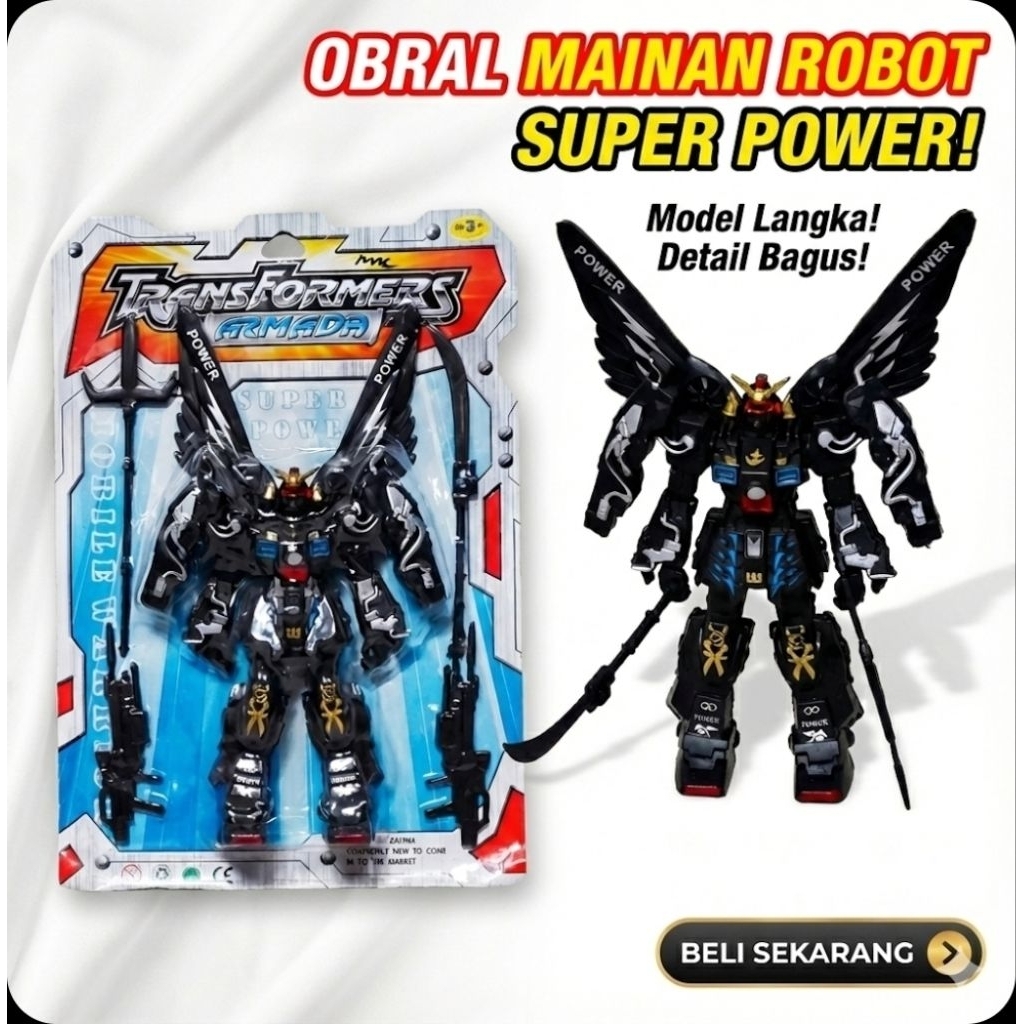 Jual mainan robot robatan samurai transformers super robot heroes ROBOT ...