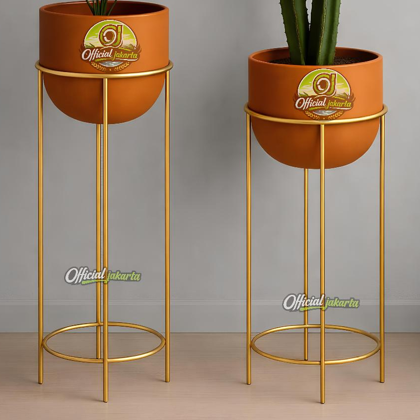 Jual Planter / Standing Pot Besi Bulat 8mm Premium Official_Jakarta ...