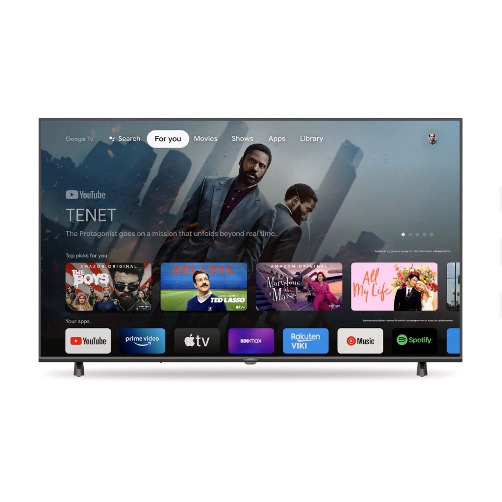 Jual AQUA LED 43H5F 43 inch FHD Smart Android Google TV Digital DVB-T2 ...