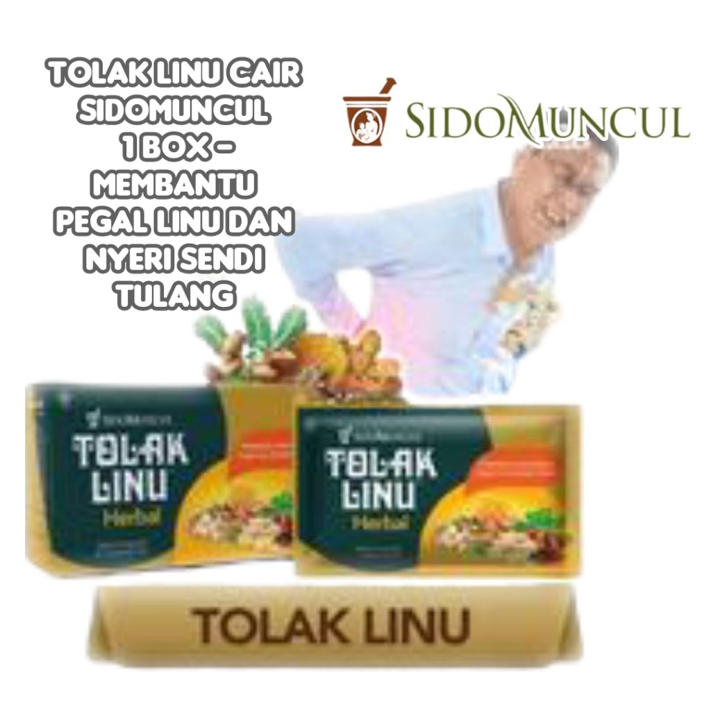 Jual Tolak Linu Cair SidoMuncul 1 Box - Membantu Pegal Linu dan Nyeri ...