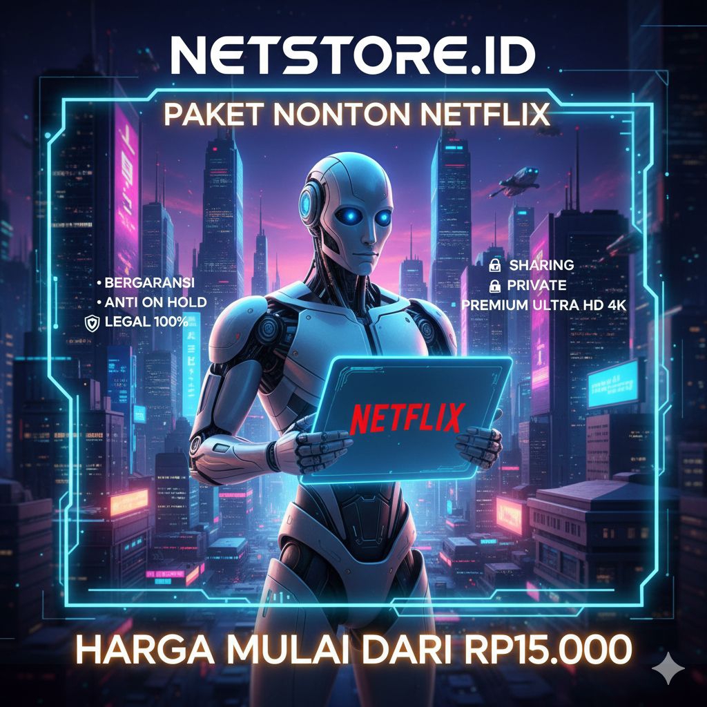 Jual NETFLIX PREMIUM 1 BULAN 4K ULTRA FULL HD NO LIMITS FULL GARANSI ...