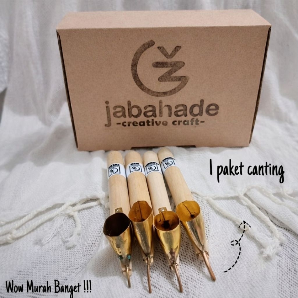 Jual Canting batik paket lengkap cecek isen klowong tembokan 1 paket ...