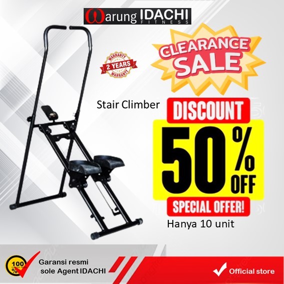 Jual Alat Fitness Stair Climber Stepper alat panjat cardio fat burnner ...