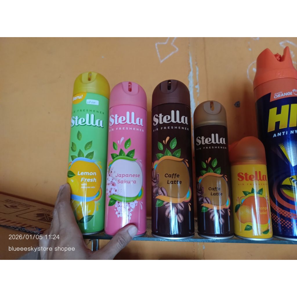 Jual (CUCI GUDANG) STELLA Aerosol Pewangi Pengharum Ruangan Semprot ...