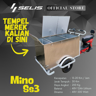 Jual SELIS - Gerobak Listrik Pujasera Mino Box SS3 / Gerobak Kopi ...