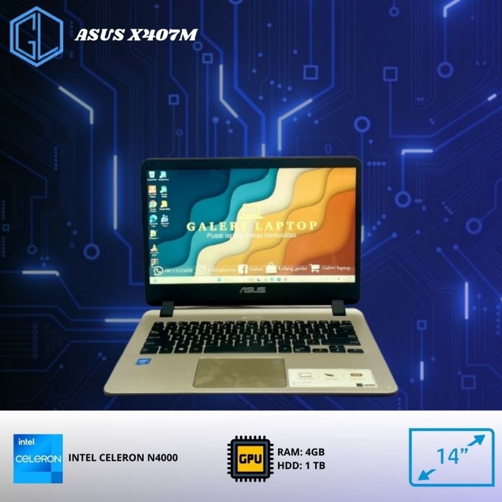 Jual ASUS X407M | Shopee Indonesia