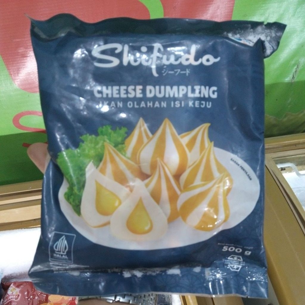 Jual ikan olahan isi keju // dumpling cheese shifudo 500gram | Shopee ...