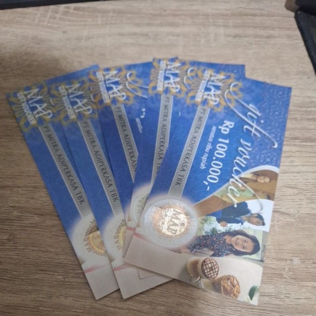 Jual Voucher MAP 500 ribu 5 x @100 ribu | Shopee Indonesia