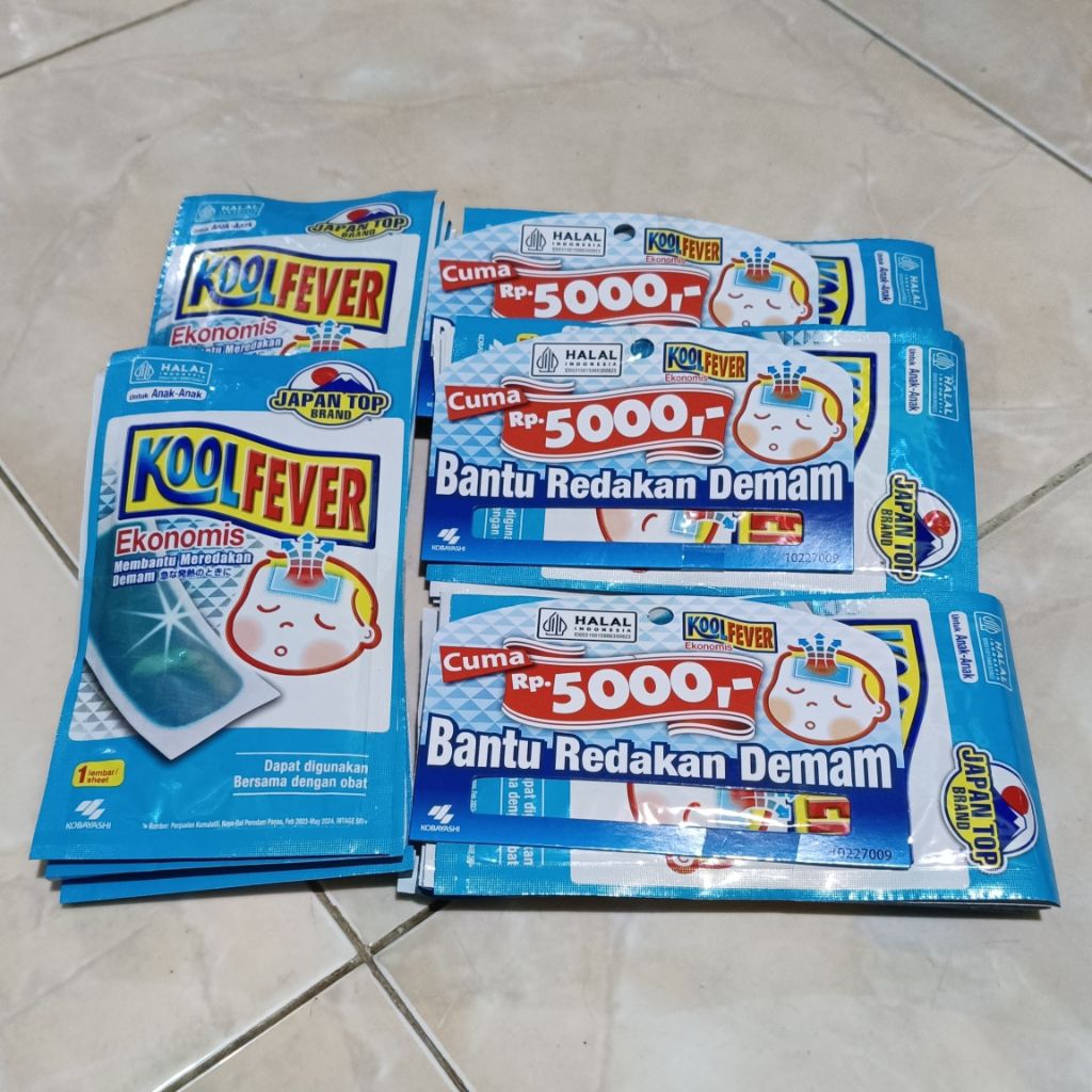 Jual Kool Fever Anak 6 Sheet (Biru) | Shopee Indonesia