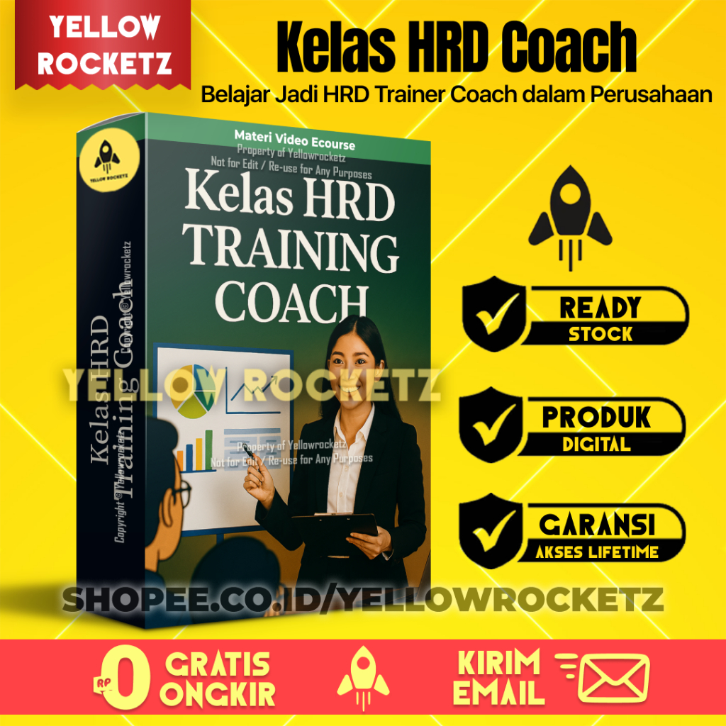 Jual Kelas HRD Training dan Coaching Method Efektif Bangun Tim Kerja ...