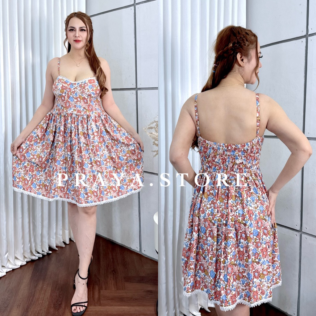 Jual Dress mini renda cup bra sexy look bahan rayon premium by praya ...
