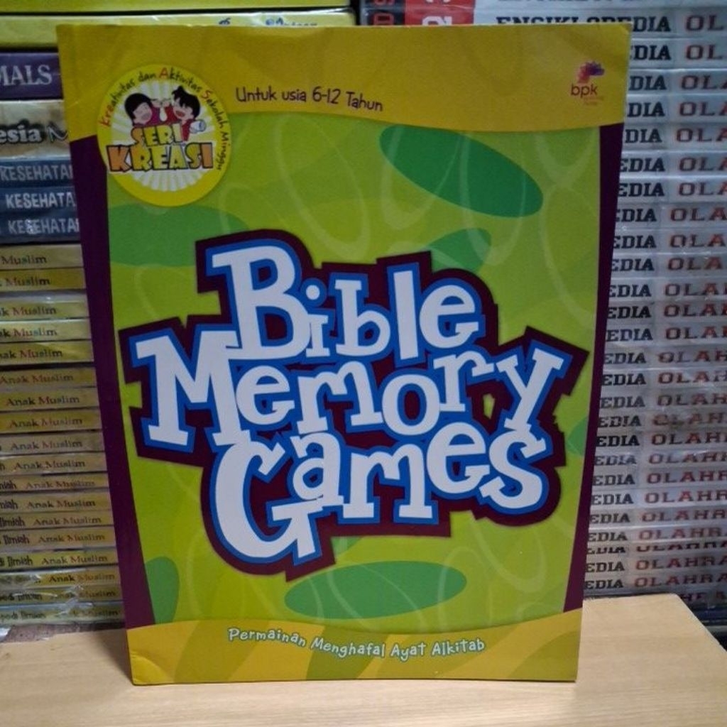 Jual Buku Original SERI KREASI Permainan Menghafal Ayat Alkitab Bible ...