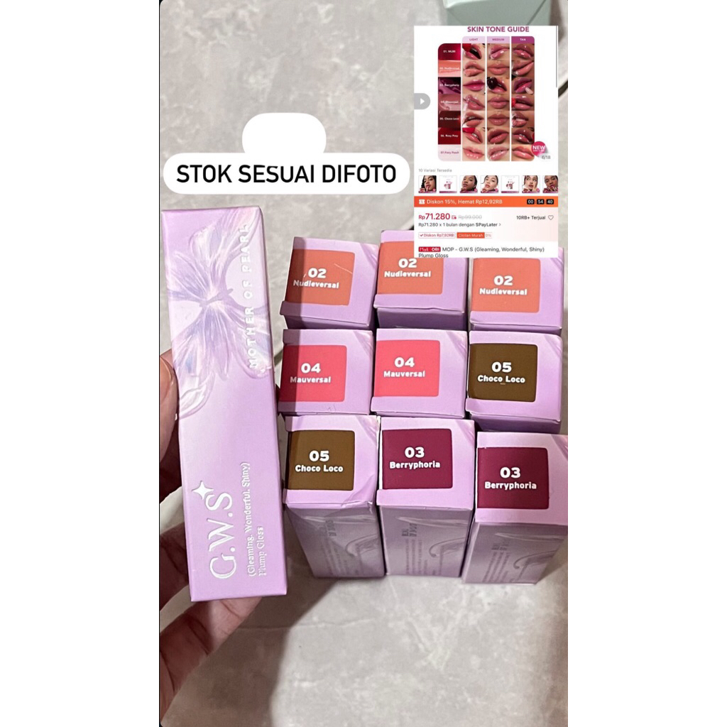 Jual (NEW) MOP Lip gloss | Shopee Indonesia