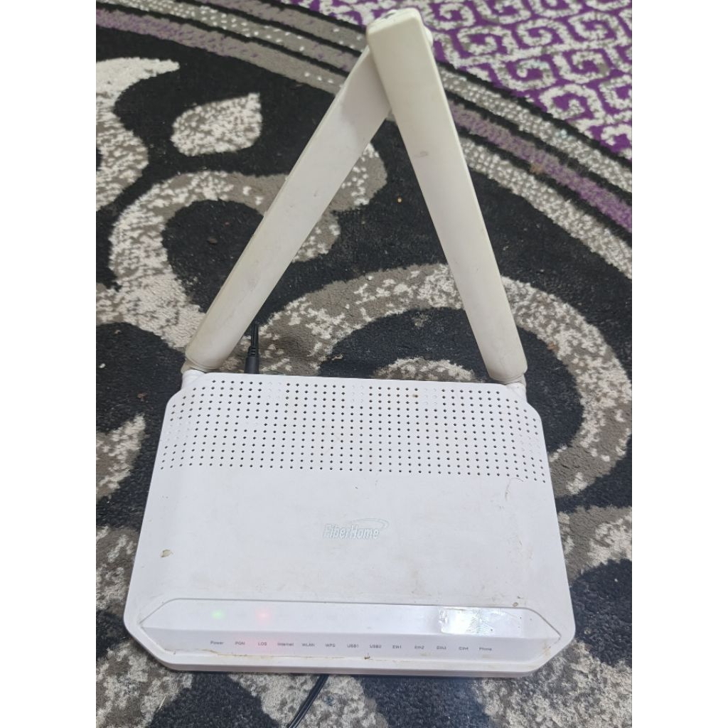 Jual router fiberhome dual band 5g port biru HG6145F tanpa adaptor ...