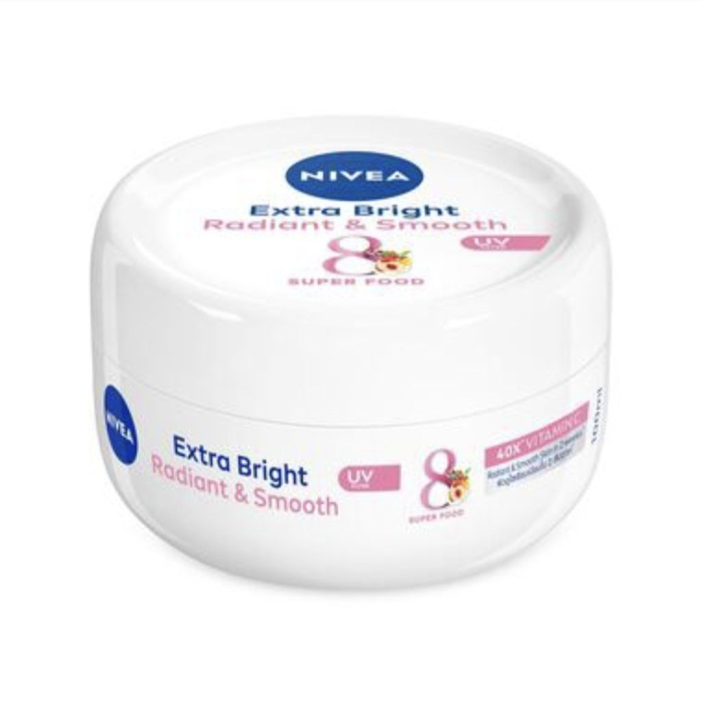 Jual Nivea Extra Bright Radiant & Smooth Cream UV Filter Krim Pencerah ...