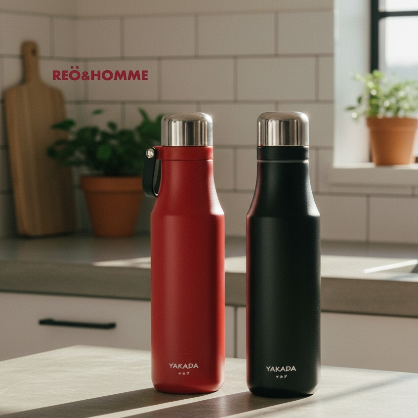 Jual Reo&Homme Botol Minum Termos Tahan Panas Dingin With Handle Anti ...