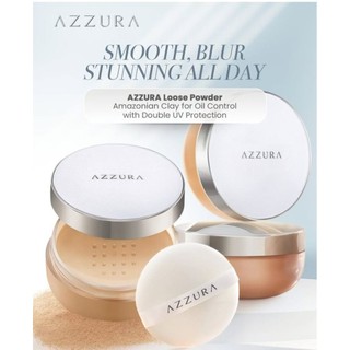 Jual Azzura Loose Powder Bedak Tabur - High Quality Loose Powder (READY ...