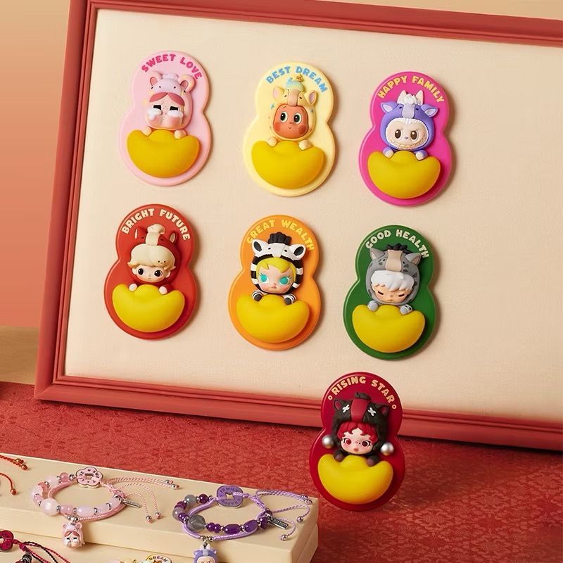 Jual POP MART ORIGINAL HAVE A GOOD RUN SERIES FRIDGE MAGNET SELECTED ...