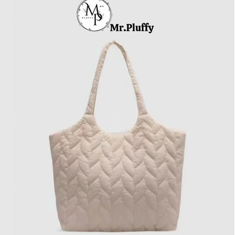 Jual Mr.Pluffy - PuffyBag ToteBag LAMIRA Premium | Shoulder Bag Parasut ...