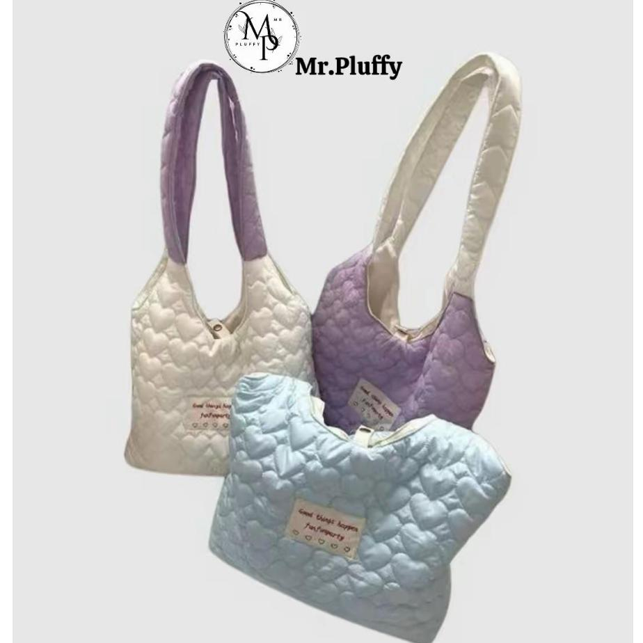 Jual Mr.Pluffy - Puffy Bag GUMMY Premium | ToteBag Bubble Quilted ...
