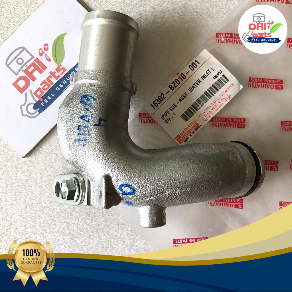 Jual Pipa Air Water Inlet Radiator Granmax & Luxio Original | Shopee ...